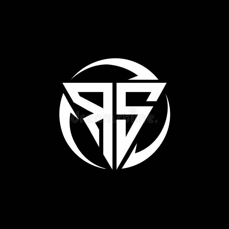 RS Logo Monogram Design Template Stock Vector - Illustration of logo ...