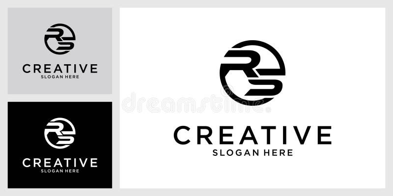 Rs Logo Letter Design Stock Illustrations – 1,696 Rs Logo Letter Design ...