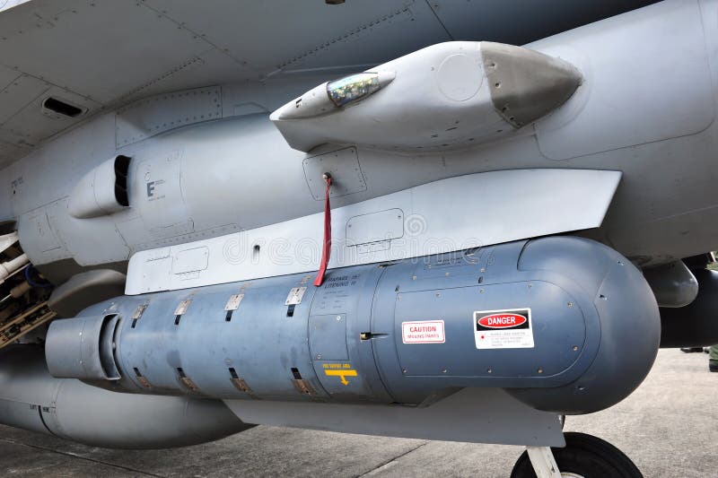 RSAF F-16 Rafael Litening III Targeting Pod Editorial Photography ...