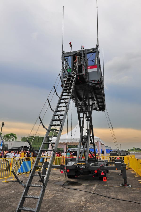 RSAF mobile control tower editorial photography. Image of rsaf - 19780842