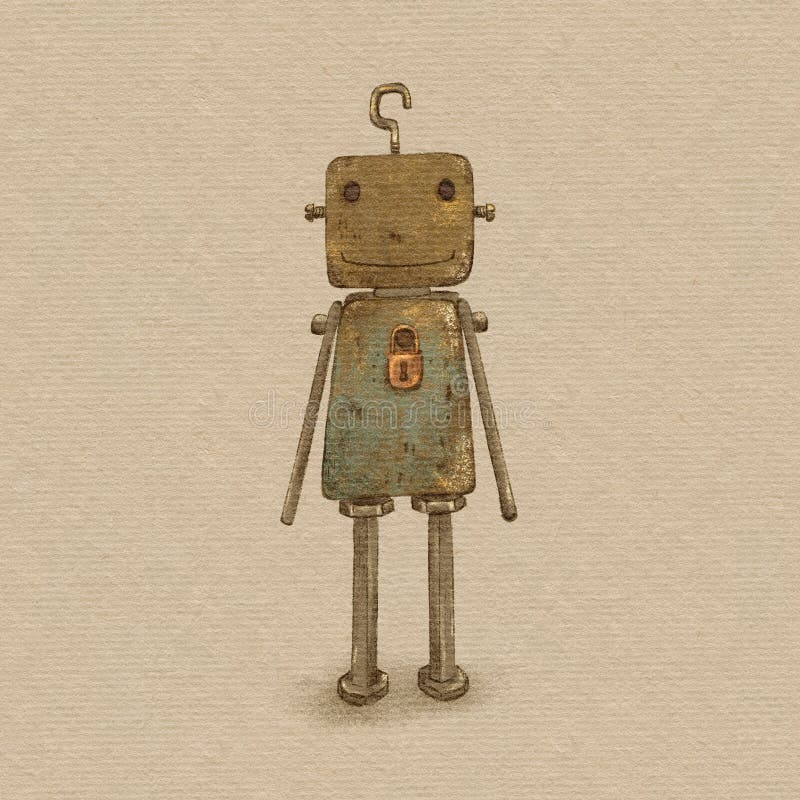 Rusty Scuffed Robot Stock Illustrations – 16 Rusty Scuffed Robot Stock ...