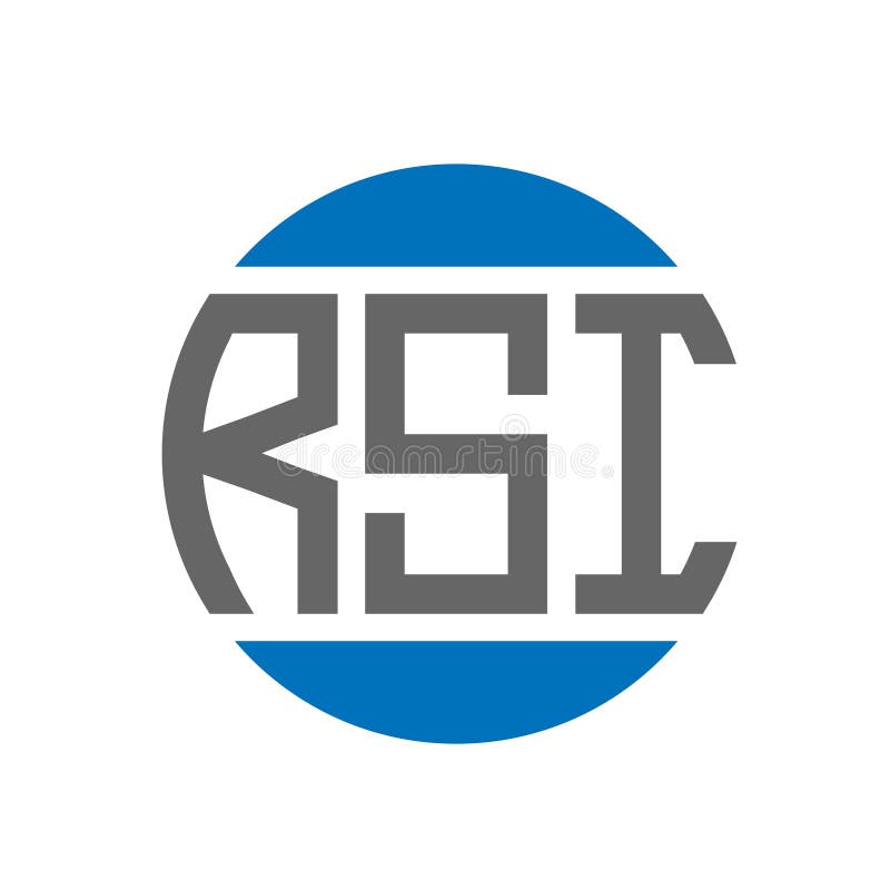 RSI Letter Logo Design on White Background. RSI Creative Initials ...