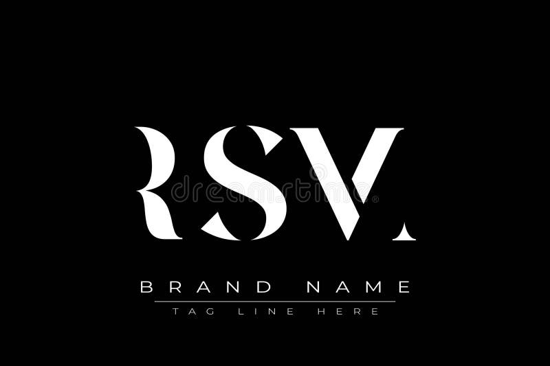 RSM Abstract Letter Logo Design Stock Vector - Illustration of gold ...