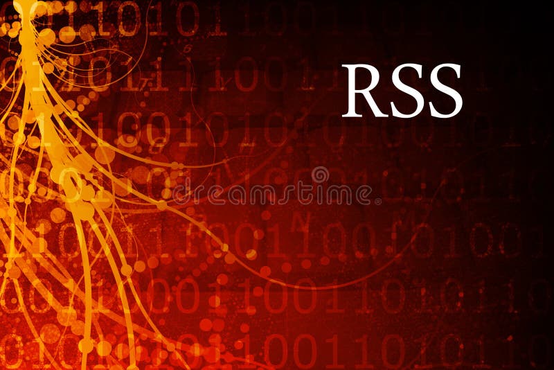 RSS editorial stock photo. Illustration of black, feeds - 7438168