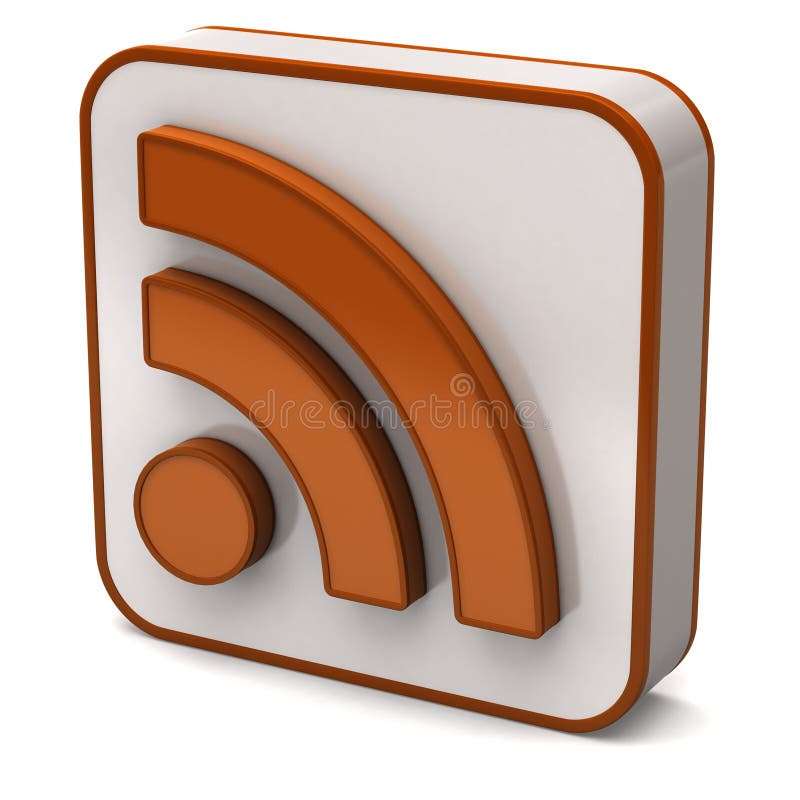 RSS icon editorial image. Illustration of feed, button - 11993705