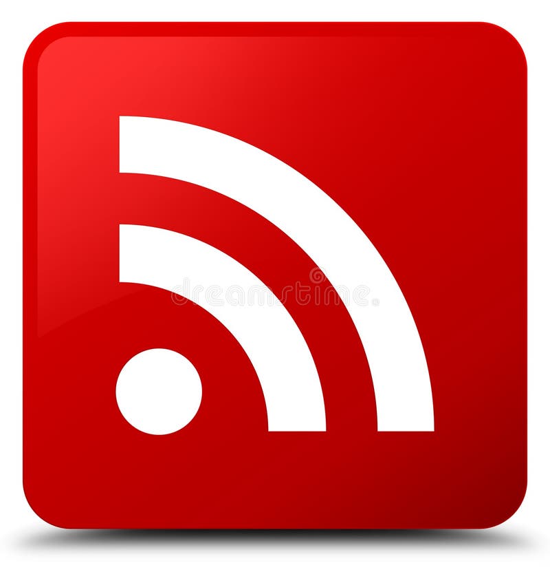 Red Vector Square Social Media Icons - for Web Design and Graphic ...