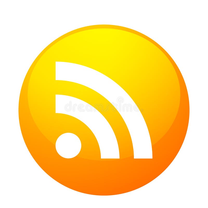 RSS Logo Icon Social Media Icon Vector Element for Web Internet on ...