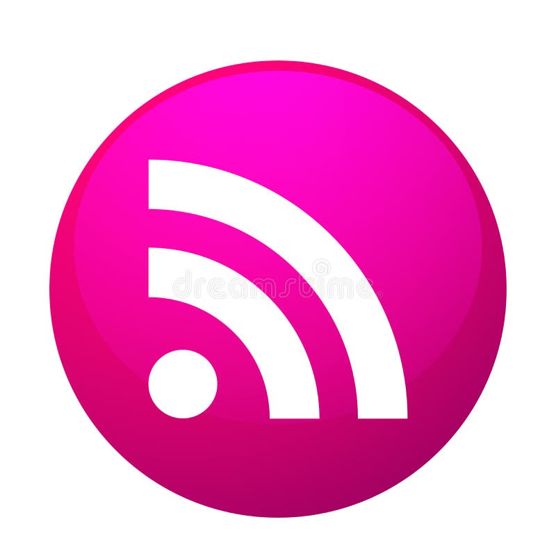 RSS Logo Icon Social Media Icon Vector Element for Web Internet on ...