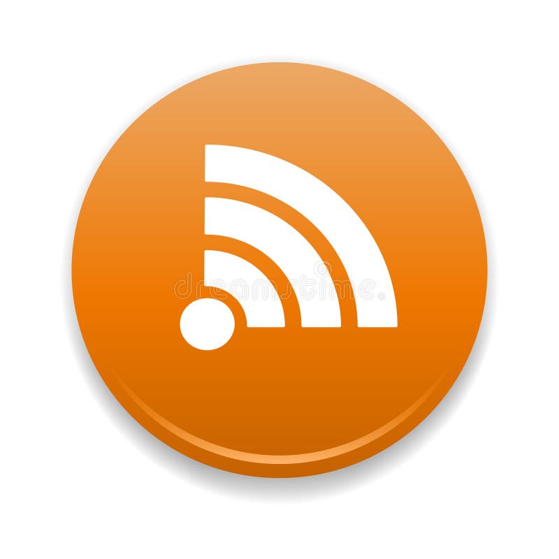 Subscribe Now Round Metallic Red Button Stock Vector - Illustration of ...