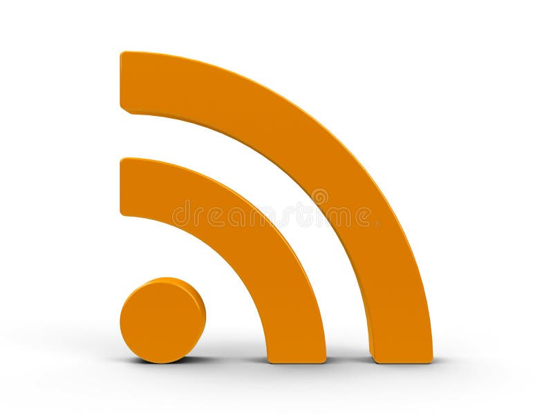 RSS symbol stock illustration. Illustration of info, publicity - 97953969