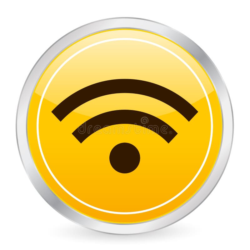 Mail yellow circle icon stock vector. Illustration of grey - 5273834