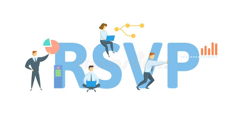 Rsvp Word Stock Illustrations – 274 Rsvp Word Stock Illustrations ...