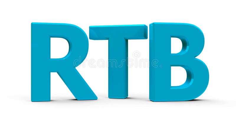 RTB icon stock illustration. Illustration of offer, management - 93409119