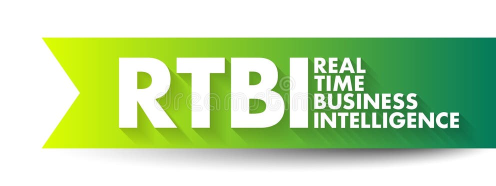 RTBI Real Time Business Intelligence - Process of Delivering Business ...