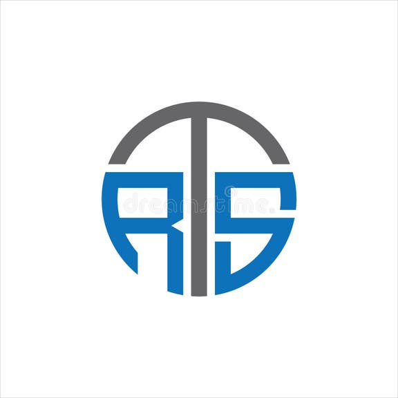 RTS Letter Monogram Initial Logo Design Template Vector Illustration ...