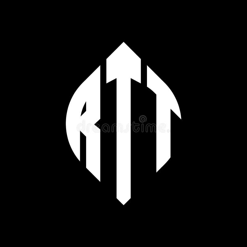 RTT Circle Letter Logo Design with Circle and Ellipse Shape. RTT ...