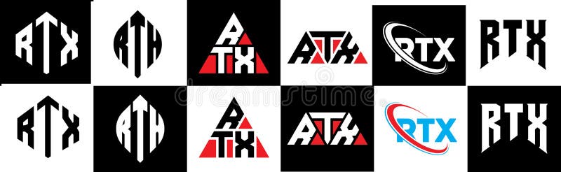 Rtx Letter Logo Stock Illustrations – 18 Rtx Letter Logo Stock ...
