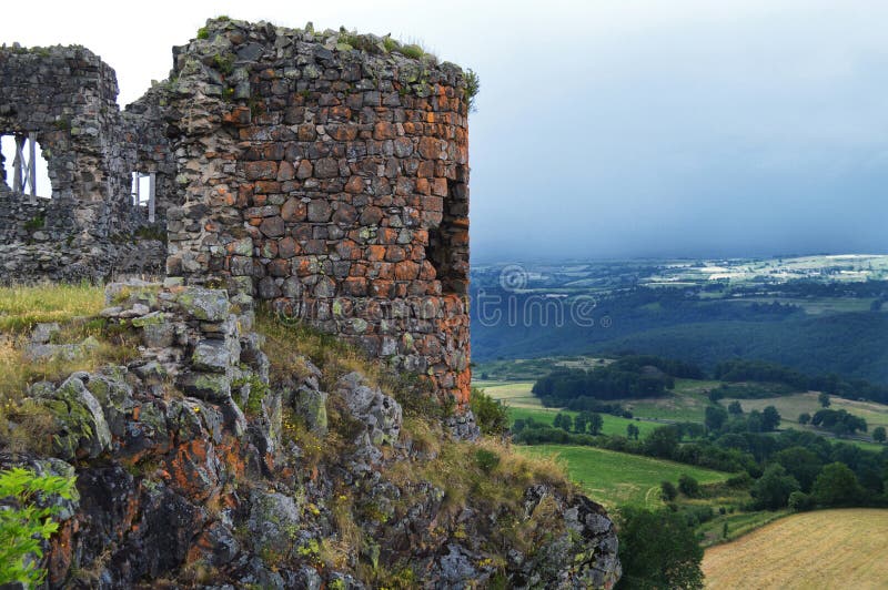 Castelo Feudal De Castelnaud Imagem de Stock - Imagem de nave, feriados ...