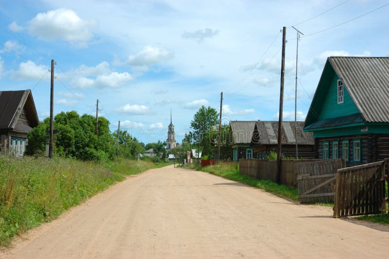 Rua rural foto de stock. Imagem de destinos, casa, paisagem - 6853466