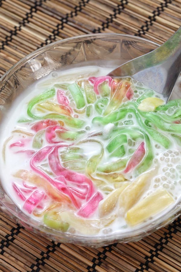 Ruam mit, thai dessert stock image. Image of colorful - 63168709
