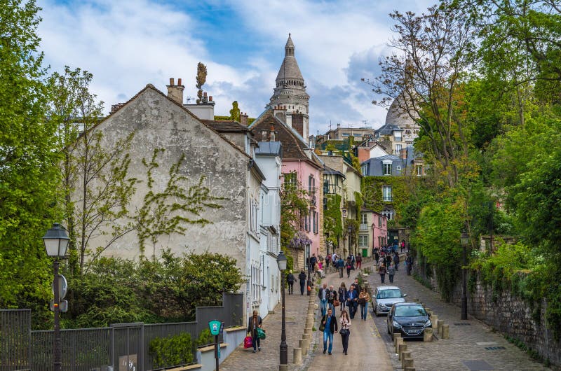 Ruas de Paris imagem de stock editorial. Imagem de incluido - 66343909