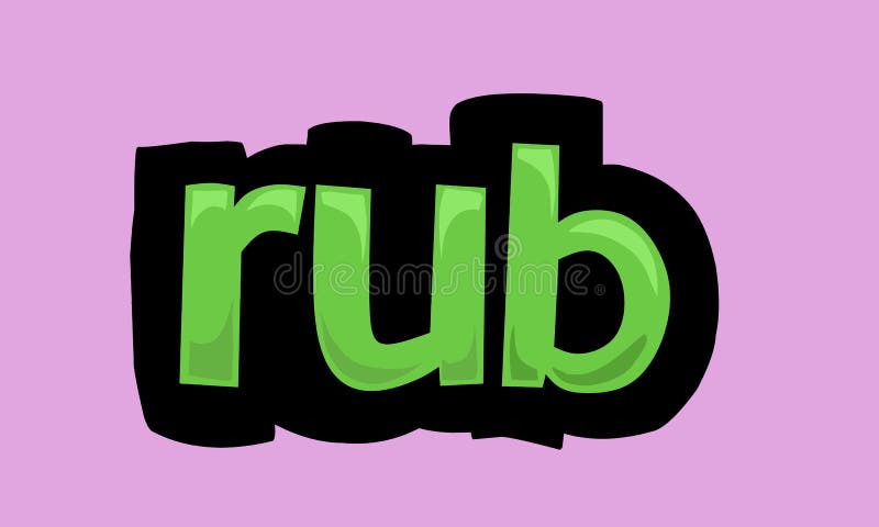 Rub Writing Stock Illustrations – 178 Rub Writing Stock Illustrations ...