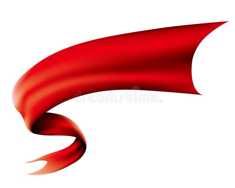Ruban rouge illustration stock. Illustration du vacances - 36085501