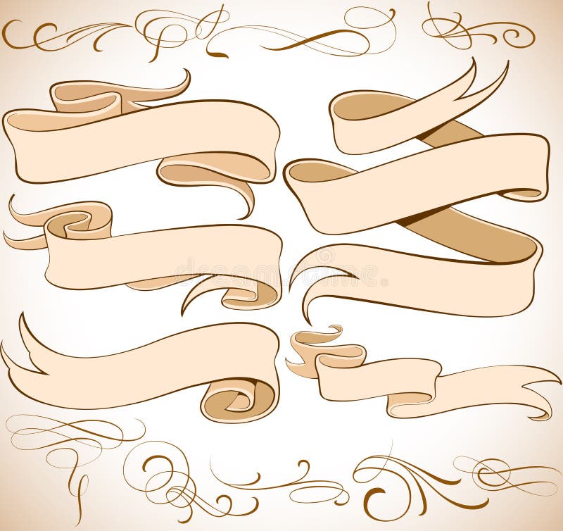 Rubans Set_1a de vecteur illustration de vecteur. Illustration du ...