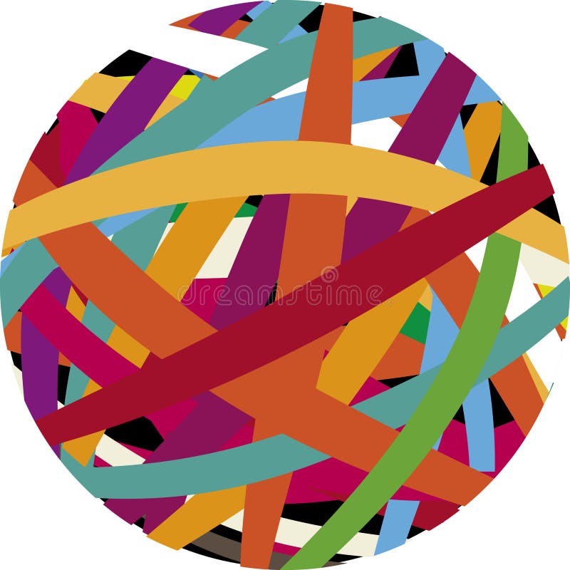 Rubber ball stock vector. Illustration of vibrant, elastic - 4713365