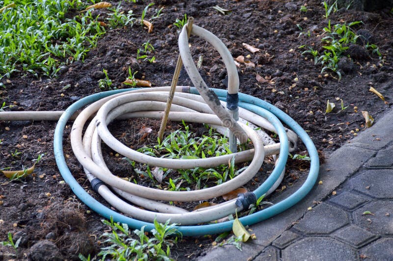 Rubber band on the ground stock image. Image of lawn - 153783061