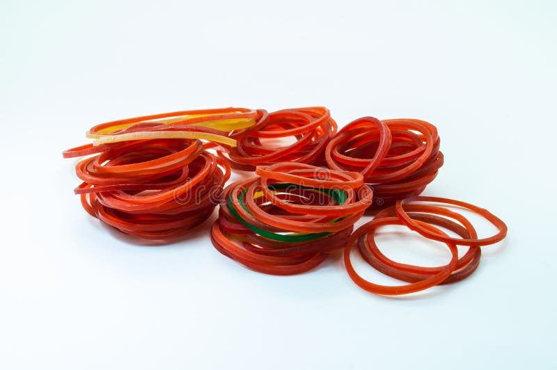 Rubber band stock image. Image of round, pile, band, elastic - 78068509