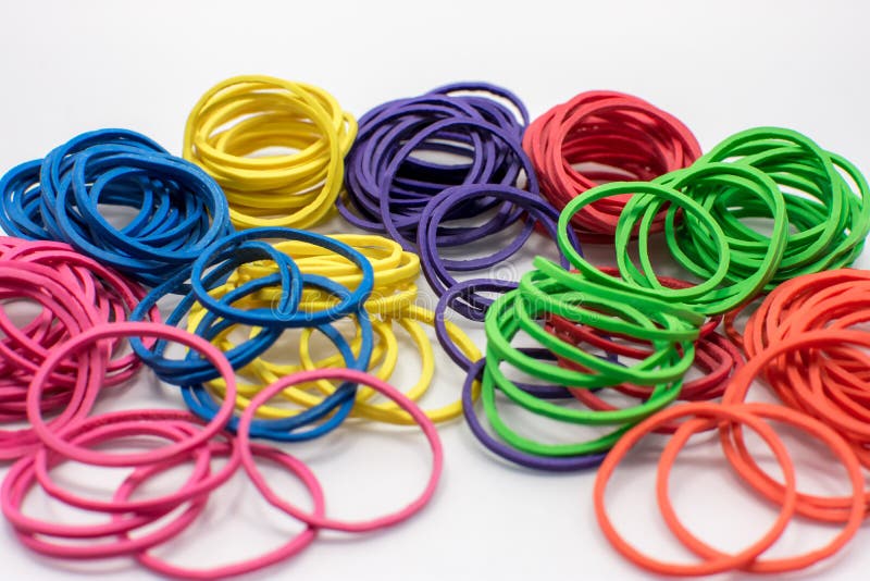 Rubber band stock photo. Image of blue, rubber, round - 83210746