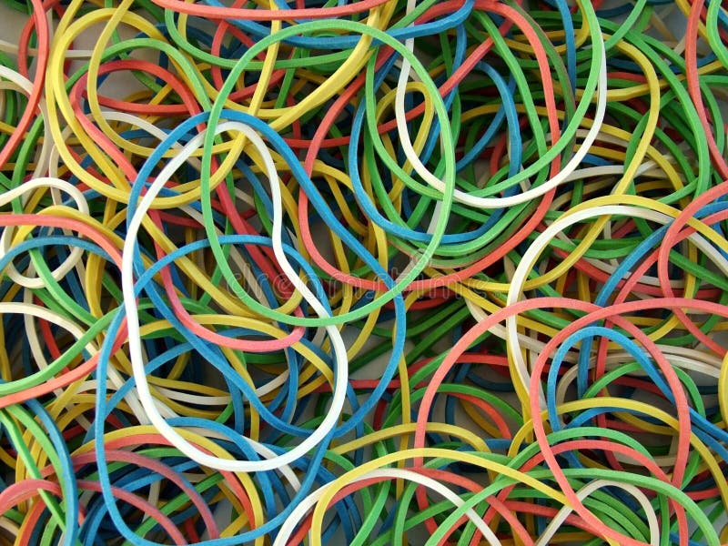 Rubber bands stock photo. Image of color, colors, rubber - 363234