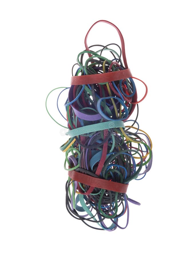 Rubber Bands stock photo. Image of colorful, abstract - 9355694