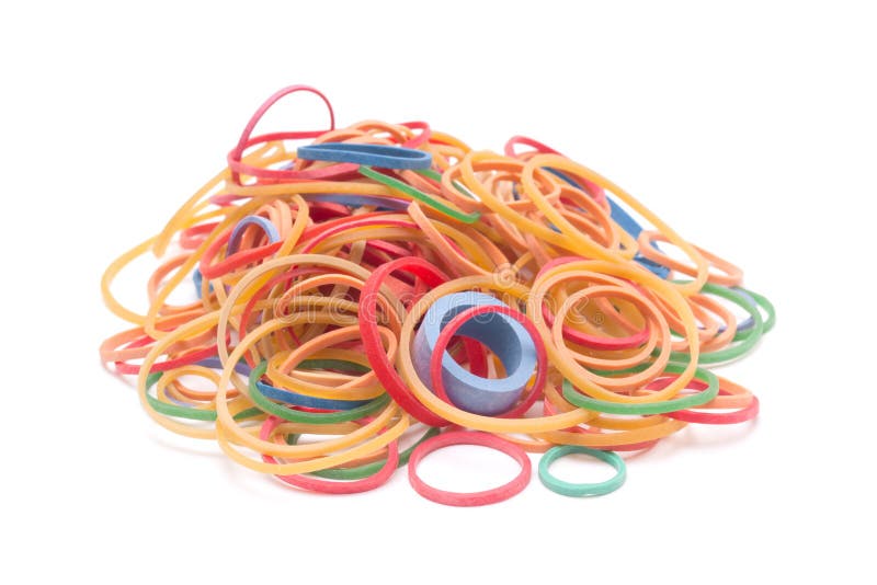 Rubber Bands stock image. Image of stack, flexibility - 231545209
