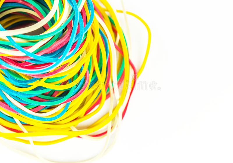 Rubber Bands IV stock image. Image of expansion, stretch - 31158607