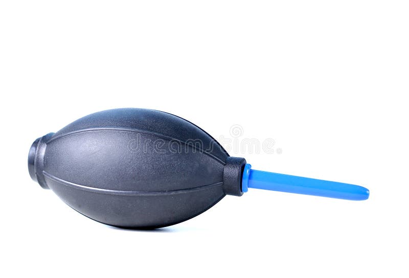 Rubber Air Blower for Cleaning Dust . Stock Image - Image of protection ...