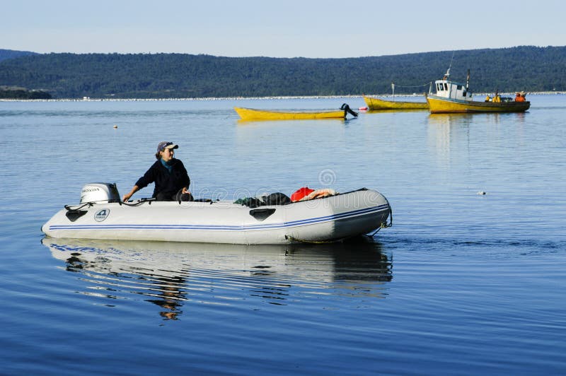 Rubber Boat Tipping Over in the Red Sea Editorial Image - Image of ...