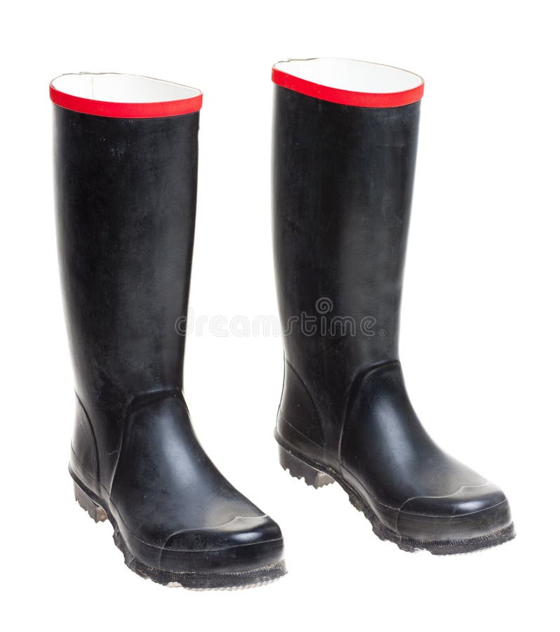 Rubber boots stock image. Image of footwear, protection - 15642397