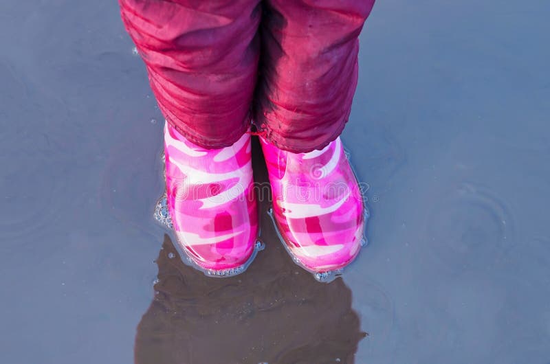 Rubber boots stock image. Image of comfortable, outdoors - 76984943