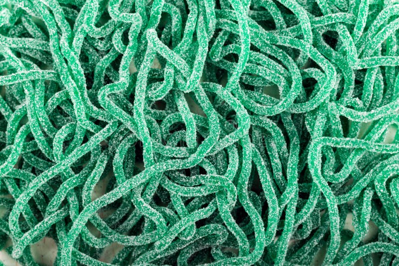 Rubber Candies in the Shape of a Snake Stock Photo - Image of snack ...