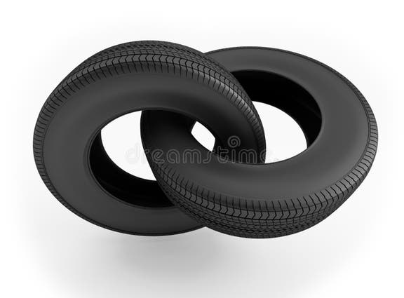Rubber chain link stock illustration. Illustration of light - 25466206