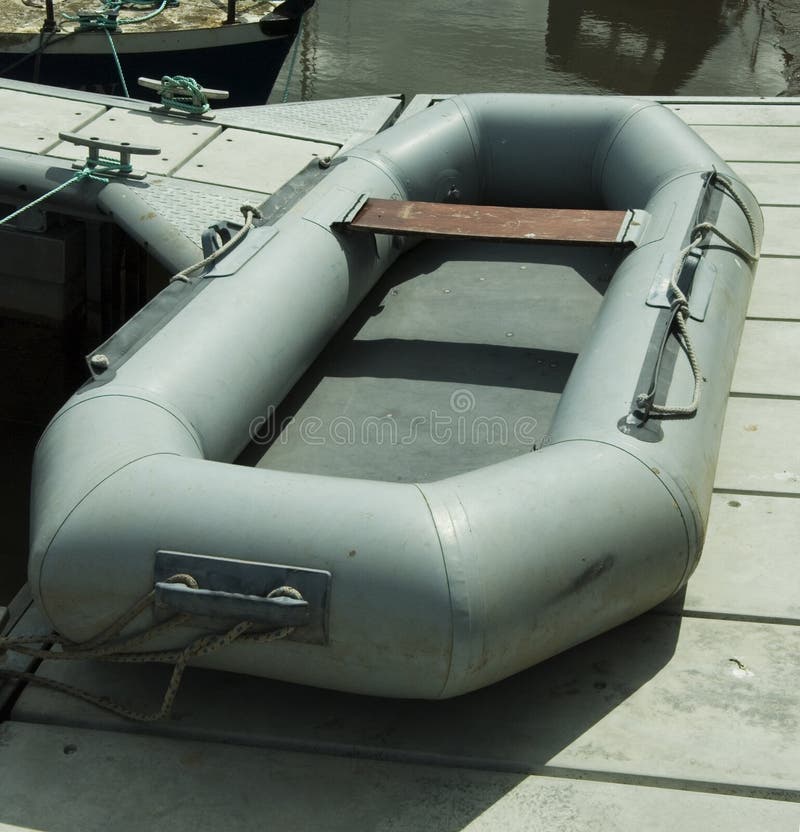 Rubber dingy stock image. Image of holiday, background - 10710233