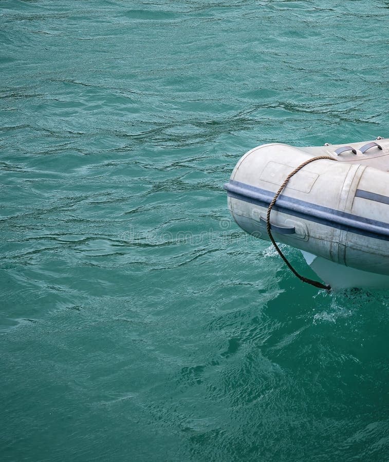 Rubber dingy stock image. Image of holiday, background - 10710233