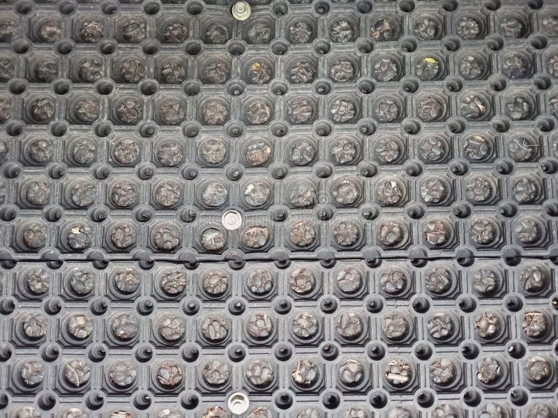 Rubber Dots Dark Texture Pattern Background Stock Image - Image of ...