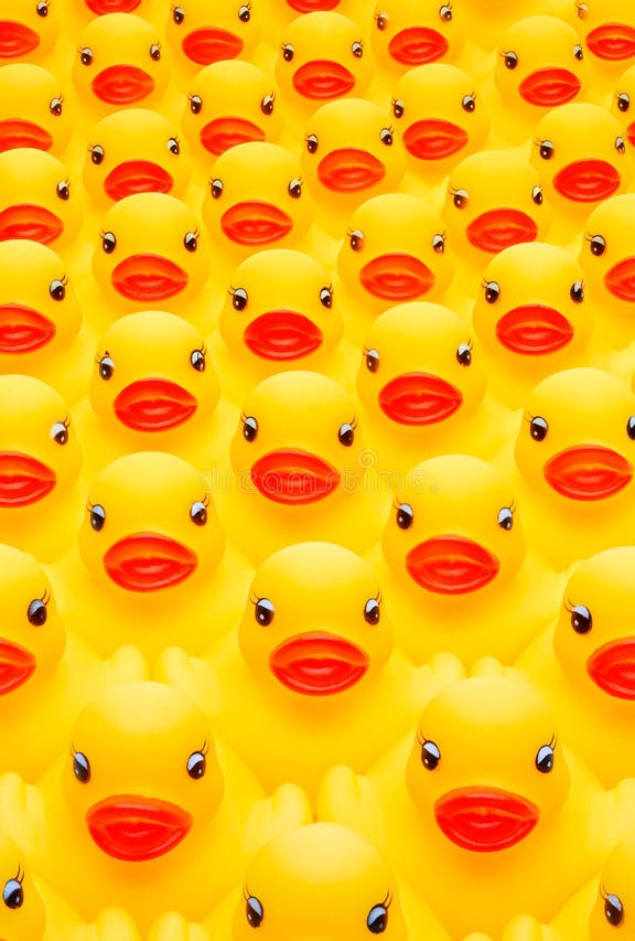 Rubber duck army stock photo. Image of bath, color, yellow - 8864776