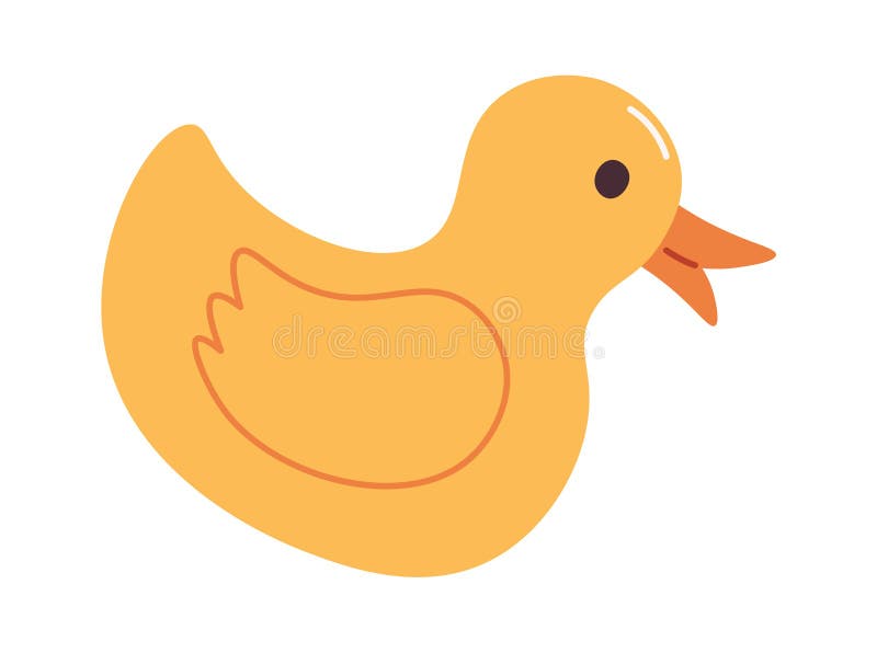 Rubber Duck Toy stock vector. Illustration of bathroom - 274724626
