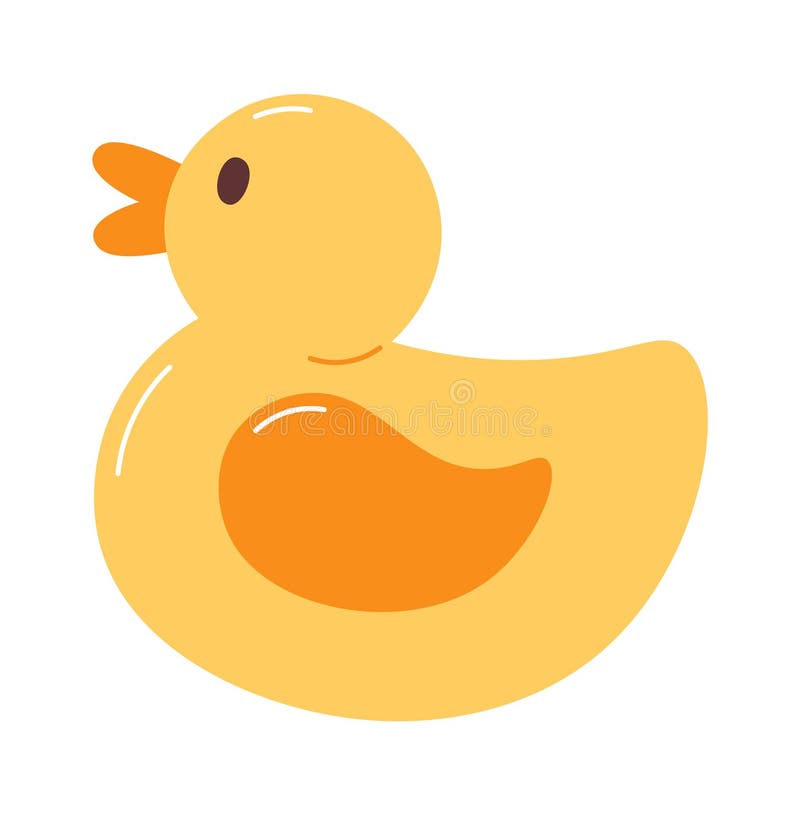 Rubber Duck Toy stock vector. Illustration of isolated - 278746164