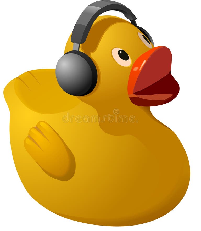 Duck Headphones Stock Illustrations – 236 Duck Headphones Stock ...