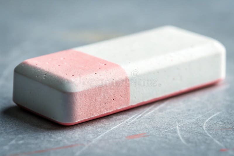 Rubber eraser close-up stock photo. Image of essentials - 347589296